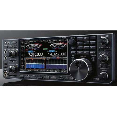 Promo Icom IC-7610 HF 50MHz 100 W All Mode Transceiver SSB SDR Radio IC7610 Cicil 0% 3x ...