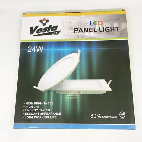Jual Vesta Ultra Thin Downlight LED Panel 24 Watt Kotak / Bulat - BULAT ...