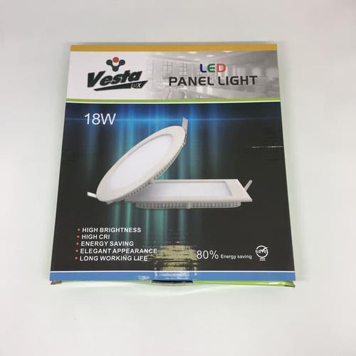 Jual Vesta Ultra Thin Downlight LED Panel 18 Watt Kotak / Bulat - BULAT ...