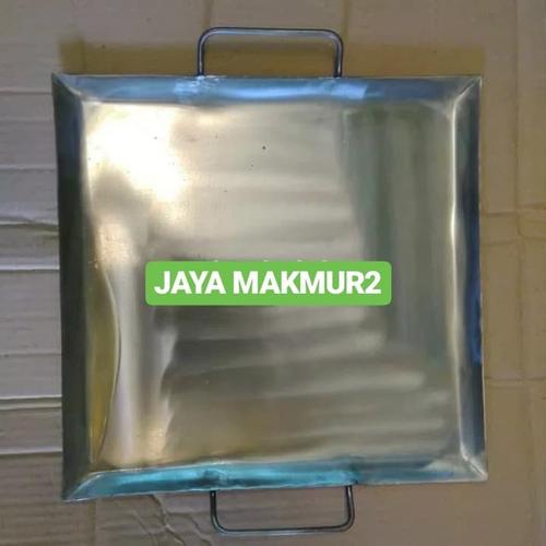Jual promo WAJAN KUALI PERSEGI PLAT PANGGANGAN ROTI KEBAB BURGER 40 x ...