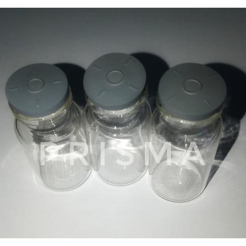 Jual BOTOL VIAL KACA 30 ML TUTUP KARET / BOTOL PENISILIN / BOTOL RUBBER ...
