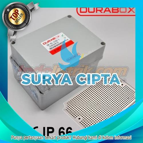 Jual ABS Junction Box Plastik 150x200x130 Abu-abu Base Plate Durabox ...