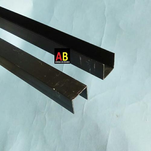 Jual Lis U Aluminium 20mm x 20mm x 20mm Brown 119.5cm - Kota Tangerang ...