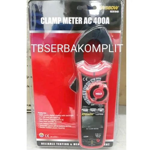 Jual Krisbow KW0600286 Digital AC Clamp Ampere Meter 400A KW06-286 06 ...