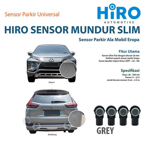 Promo Hiro Europe Style Sensor Parkir / Sensor Mundur Mobil Slim Warna ...