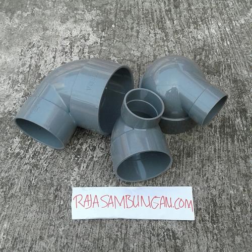 Jual Elbow Increaser 90 derajat 4 x 3 inch Rucika Knie Flok Sok 4 x 3 inch - Kota Depok - Alat ...
