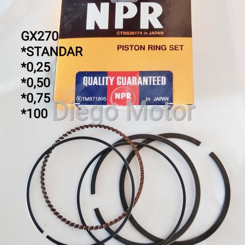 Jual Ring piston mesin penggerak tipe GX270(9hp) Genset tipe 5KW - 100 ...