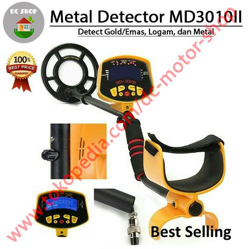 Jual Detektor Emas Logam Gold Metal Detector Digital MD3010II MD3010 II ...