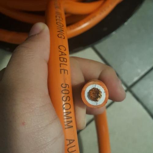 Jual Kabel Las 50 mm / Welding Cable SUPERFLEX 50mm warna Orange ...