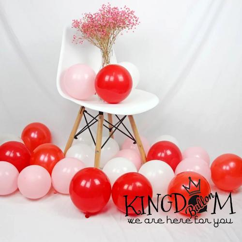 Jual Balon Latex Merah Putih / Balon Metalik Merah Putih / Balon HUT RI ...