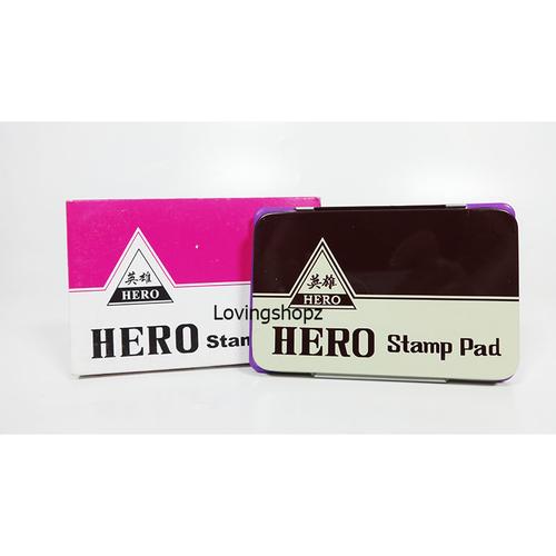 Jual Bak Stempel Hero, Hero Stamp Pad E2460 Violet - Jakarta Barat ...