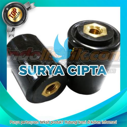 Jual Isolator Busbar Holder 40x60mm Insulator Silinder TAB Coklat ...