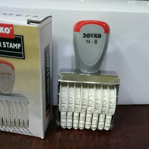 Jual Number stamp 8 digit -stempel angka-stamp cap JOYKO - Jakarta ...