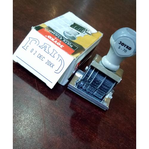 Jual Stempel tanggal PAID -date stamp Joyko - Jakarta Utara - ecer ...