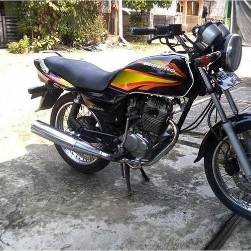 Jual nos original striping honda megapro mega pro 2003 2002 hitam hijau ...