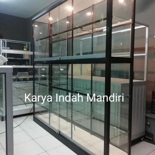 Jual Lemari kaca, showcase, display, aluminium - Kota Bekasi - Karya ...