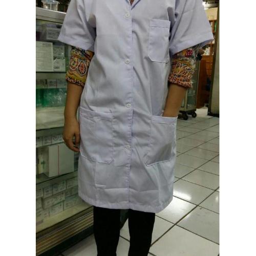 Jual Jas Leb Lengan Pendek - Jas Laboratorium - Seragam Laboratorium ...