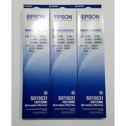 Jual Ribbon Catridge / Pita Epson SO15531 Original LQ2190/LQ2180/LQ2070 ...
