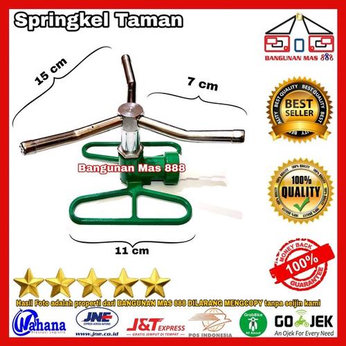Jual Sprinkler Taman BESI Rotary Cabang Tiga - Garden Sprayer ...