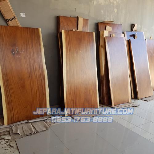 Jual top table meja kayu solid trembesi suar - Kab. Jepara - jepara ...