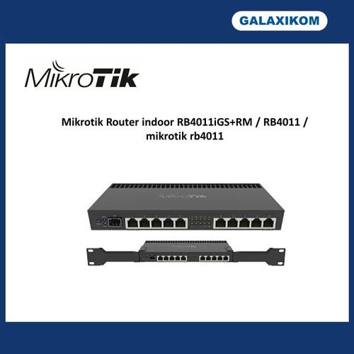 Jual Mikrotik Router indoor RB4011iGS+RM / RB4011 / mikrotik rb4011 ...