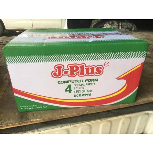 Jual Continous Form 9 1/2 x 13 4Ply ( K4 Jplus ) NCR / Kertas Komputer ...