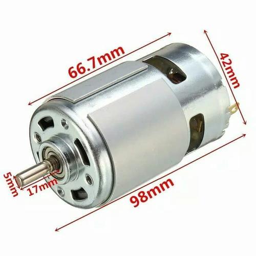 Jual DC Motor 12V 150W 13000 ~ 15000rpm 775 motor Torsi Besar lilitan besar - Kab. Cilacap ...