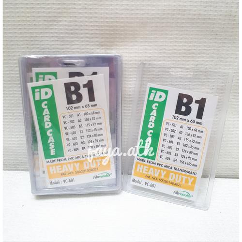Jual Name Tag / Plastik ID Card / Mika ID Card B1 (10.6 x 6.5 cm ...