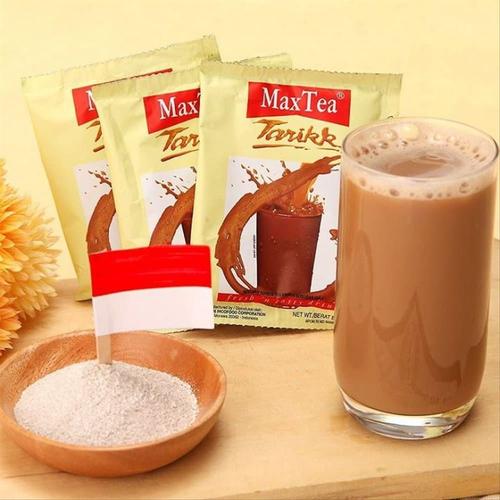 Jual Max Tea Teh Tarik Minuman Serbuk Teh Krimer Susu & Gula Sachet 25g ...