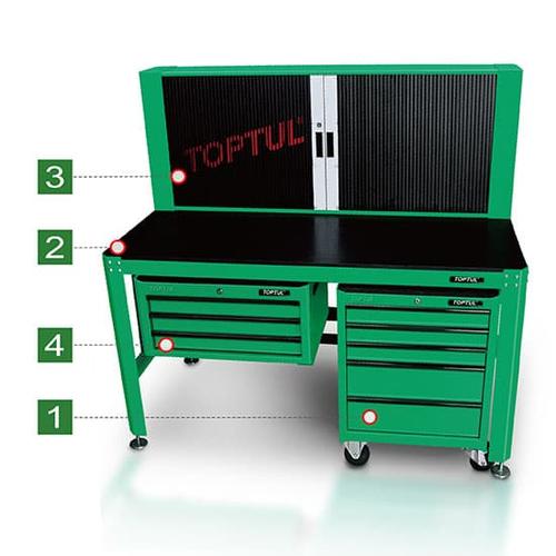 Jual Meja Kerja Workbench Heavy Duty Toptul TAAA1607 (Hanya no.2 ...