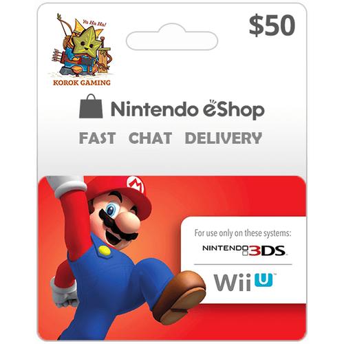 Jual Eshop 50 USD Gift Card Bisa Untuk Switch - Kab. Semarang - Korok ...
