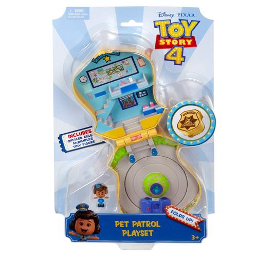 Jual Mattel Toy Story 4 Officer Giggle McDimples Pet Patrol Playset ...
