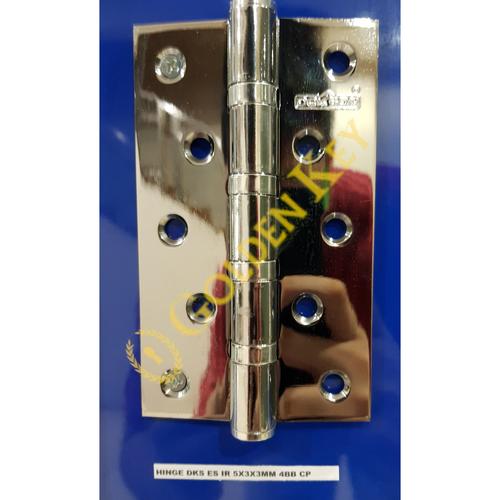 Jual Engsel Pintu 5 Inch Besi Hinge Dekkson Dekson ES IR 5x3x3MM 4BB CP ...
