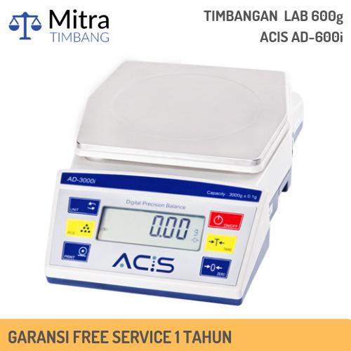 Jual Timbangan Lab Digital 600g x 0,01g ACIS / AD-600i PRECISION SCALE ...