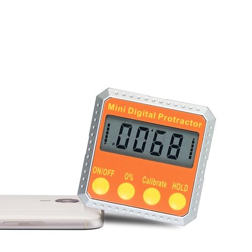 Jual Digital Protractor Mini angle ruler Level Bevel Gauge Angle - Kab ...