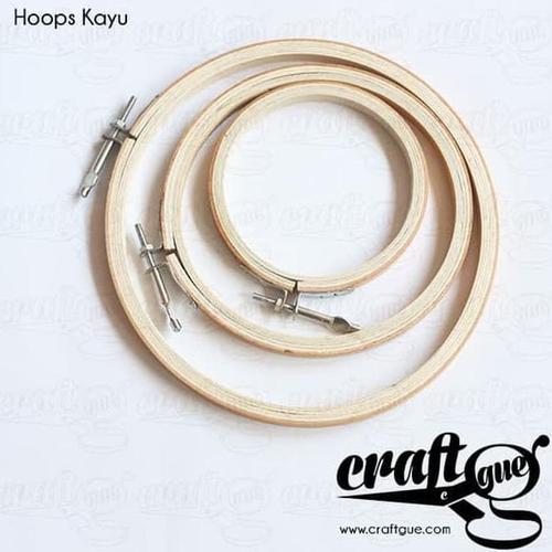 Jual Pembidangan/Ring Sulam/Embroidery Hoop Kayu 4Inch - Kota Bekasi ...