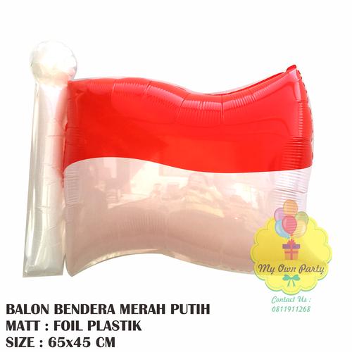 Jual Balon Bendera Merah Putih POLOS / Balon Merah Putih - Jakarta ...