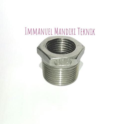 Jual Vlok Ring 1/2 x 1/4 / Vlock Ring Stainless 1/2 x 1/4 / Bushing ss ...