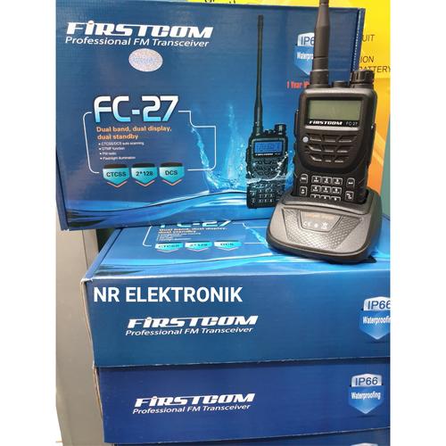 Jual HT FIRSTCOM FC27 DUALBAND ORIGINAL - Jakarta Barat - NR Elektronik | Tokopedia
