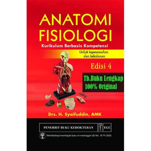 Jual Buku Anatomi Fisiologi Edisi 4 - Kota Bekasi - tb buku lengkap | Tokopedia