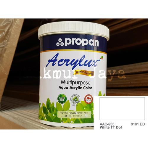 Jual Propan Acrylux White Dof Putih Doff Cat Duco Water Based - Jakarta ...