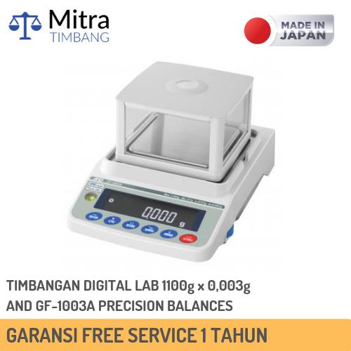 Jual Timbangan Digital Lab 1100g x 0,001g | AND GF-1003A PRECISION ...
