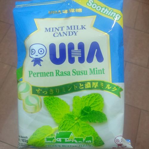 Jual UHA Permen Rasa Susu Mint 103g - Jakarta Utara - cubeecubee ...