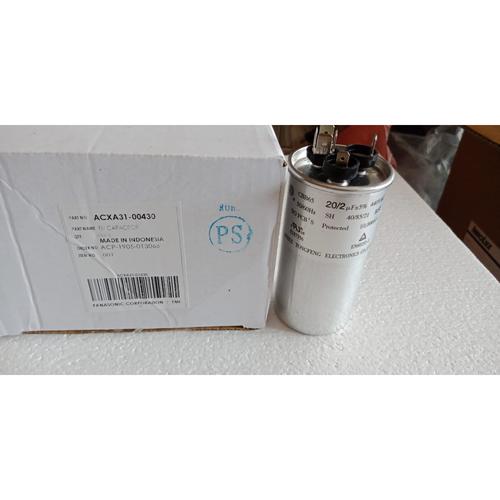 Promo KAPASITOR AC- CAPASITOR AC OUTDOOR PANASONIC 20/2 UF 440 AC 20+2 ...