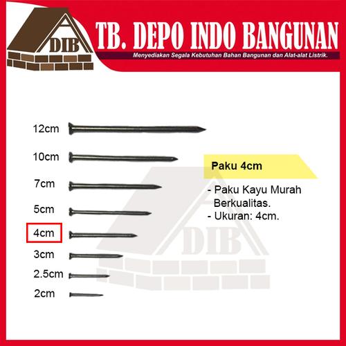 Jual 1KG PAKU 4 PAKU KAYU 4cm - Kota Bekasi - Depo Indo Bangunan ...