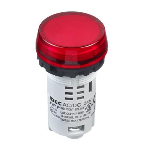 Jual IDEC PILOT LIGHT (LED) 22MM INDICATOR LAMP , 24VDC - Kuning - Kota ...