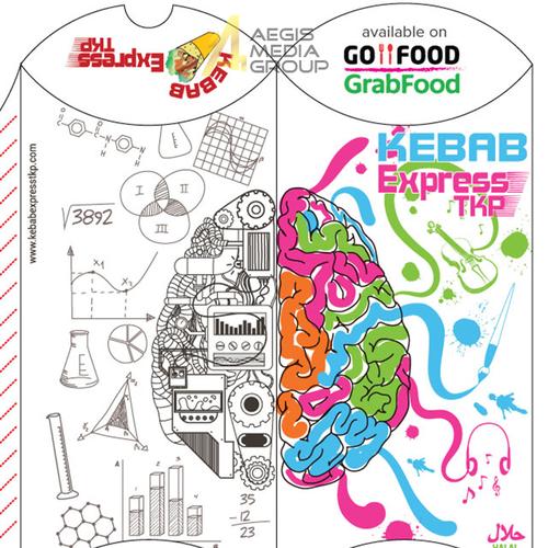 Jual Pesanan Kebab Express 01 | Packaging | Box Makanan | Custom Box ...