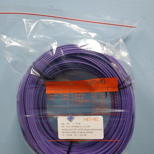 Jual Netviel Patch Cord FO LC-LC Duplex Mulitimode 50/125um OM4 10meter ...