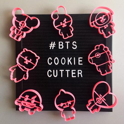Jual BT21 Cookie Cutter / Cetakan Kue Kering seri BTS - Kab. Badung ...