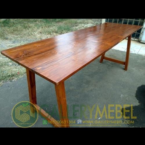 Jual Meja Makan, Meja Kerja, Meja Kantor Kayu Jati Panjang 2 Meter ...